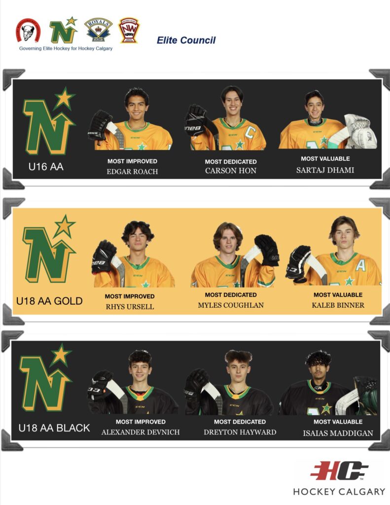 Awards – Calgary Northstars Hockey Association